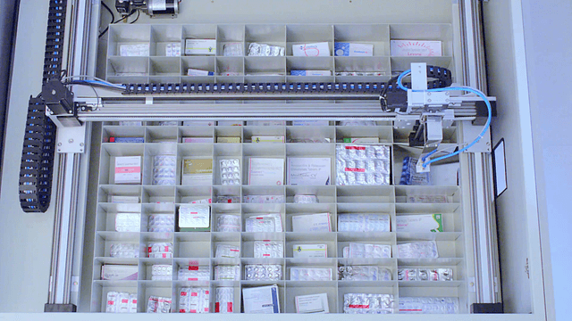 Automatic dispensing system for pharmacies